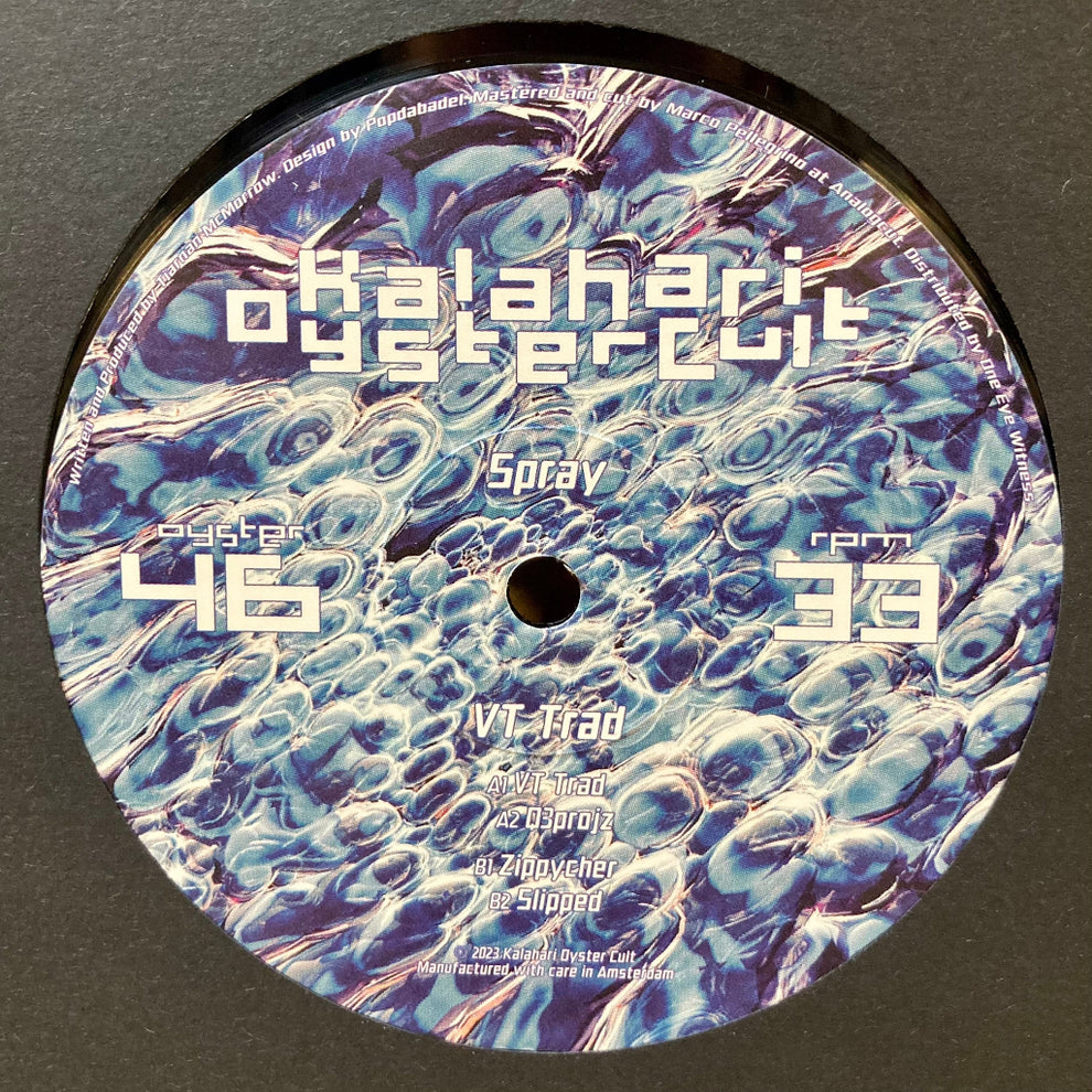 Spray – VT Trad | Psychedelic Trance & Acid Vinyl Australia – CLOSER